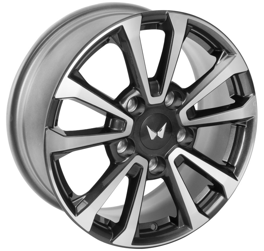 Full Machined Matt Grey Color (MAHINDRA SCORPIO N OE 17) - MAHINDRA OE ...